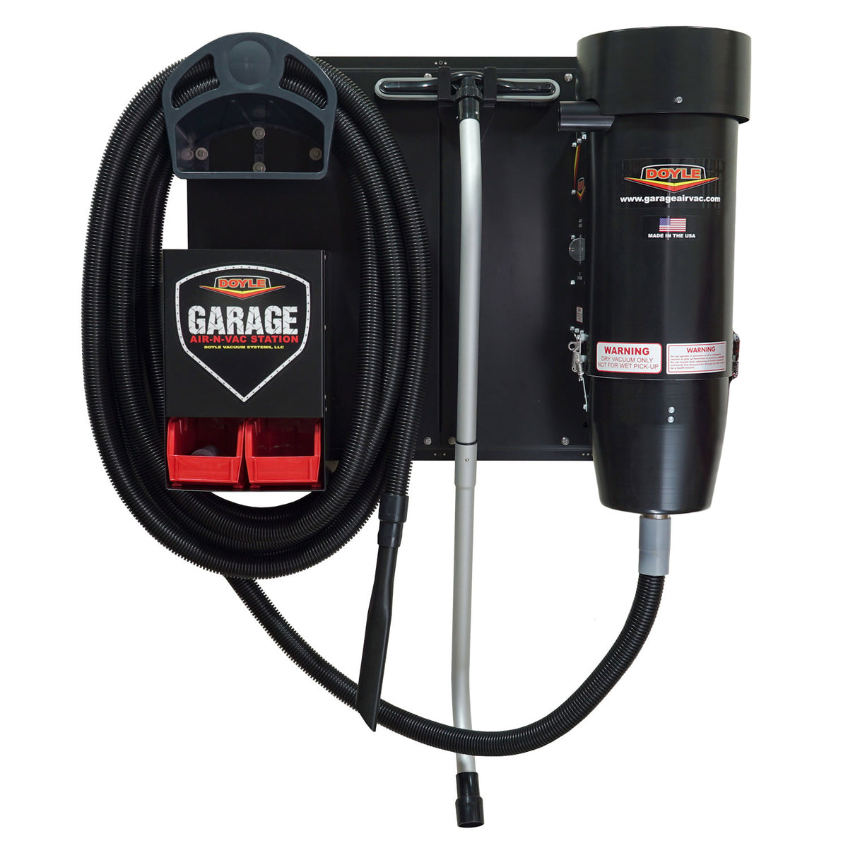 Garage Vacuum and Blower Station (Complete) – Garage Air Vac